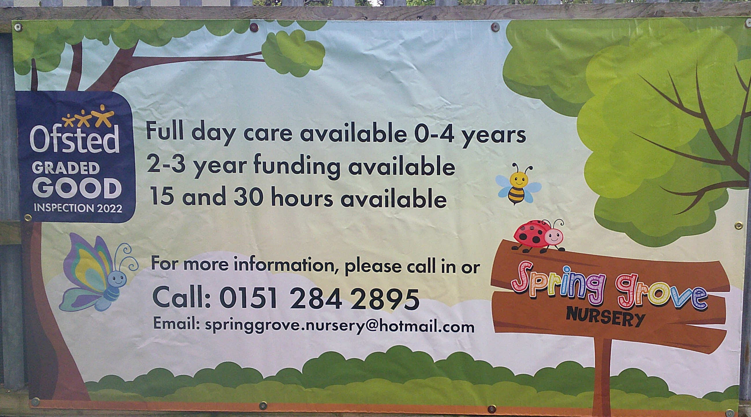 spring grove nursery - Contact Us